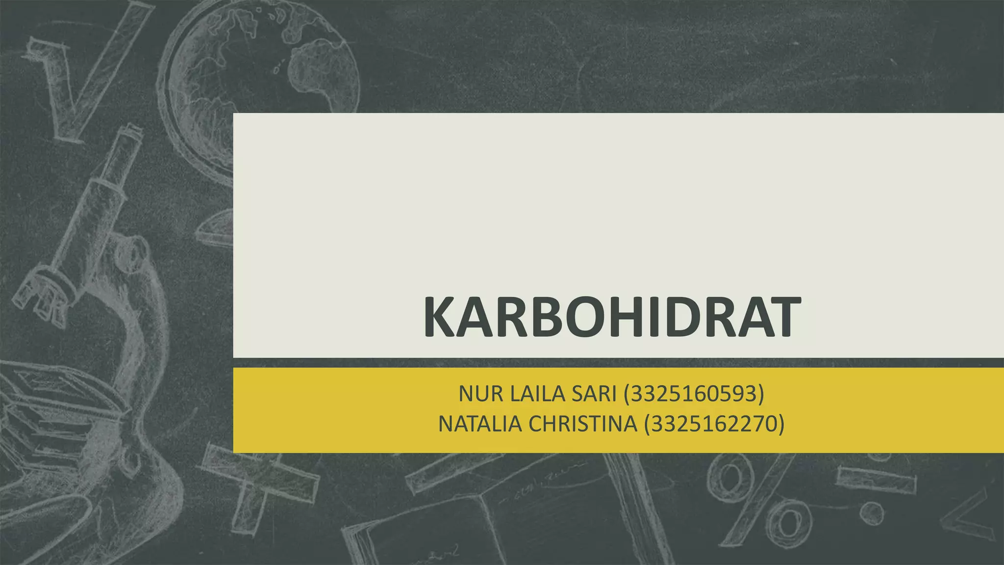 PPT Karbohidrat | PPTX