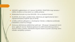 Ugljikohidrati | PPTX