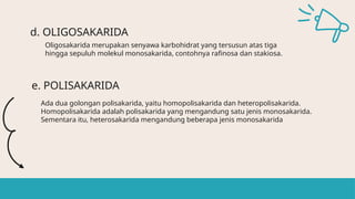 Karbohidrat klp 1 karbohidrat karbohidrat | PPTX