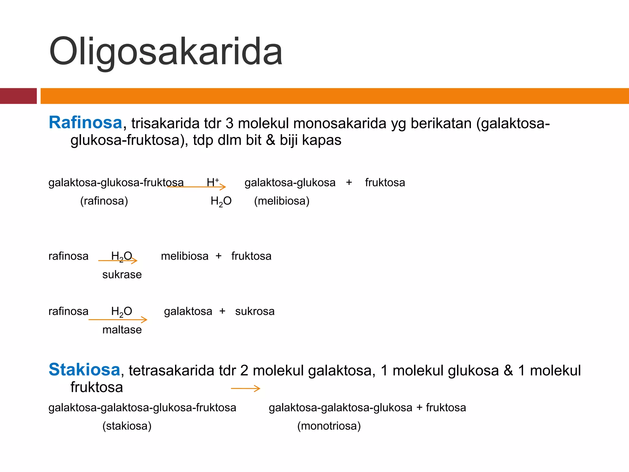 Karbohidrat part 1 2014 | PPTX
