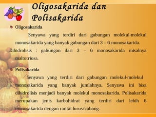 Karbohidrat revisi | PPT