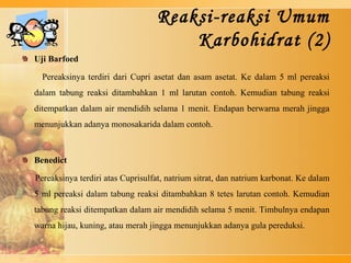 Karbohidrat revisi | PPT