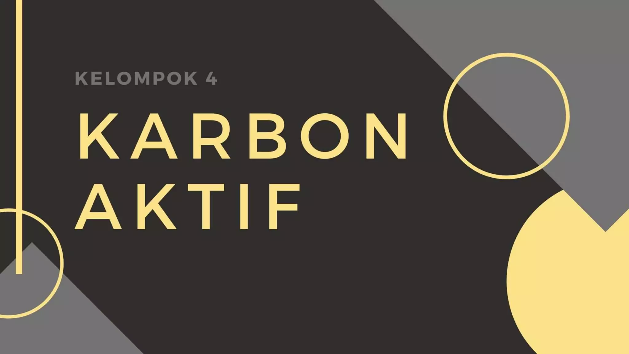 Karbon aktif ppt | PPTX