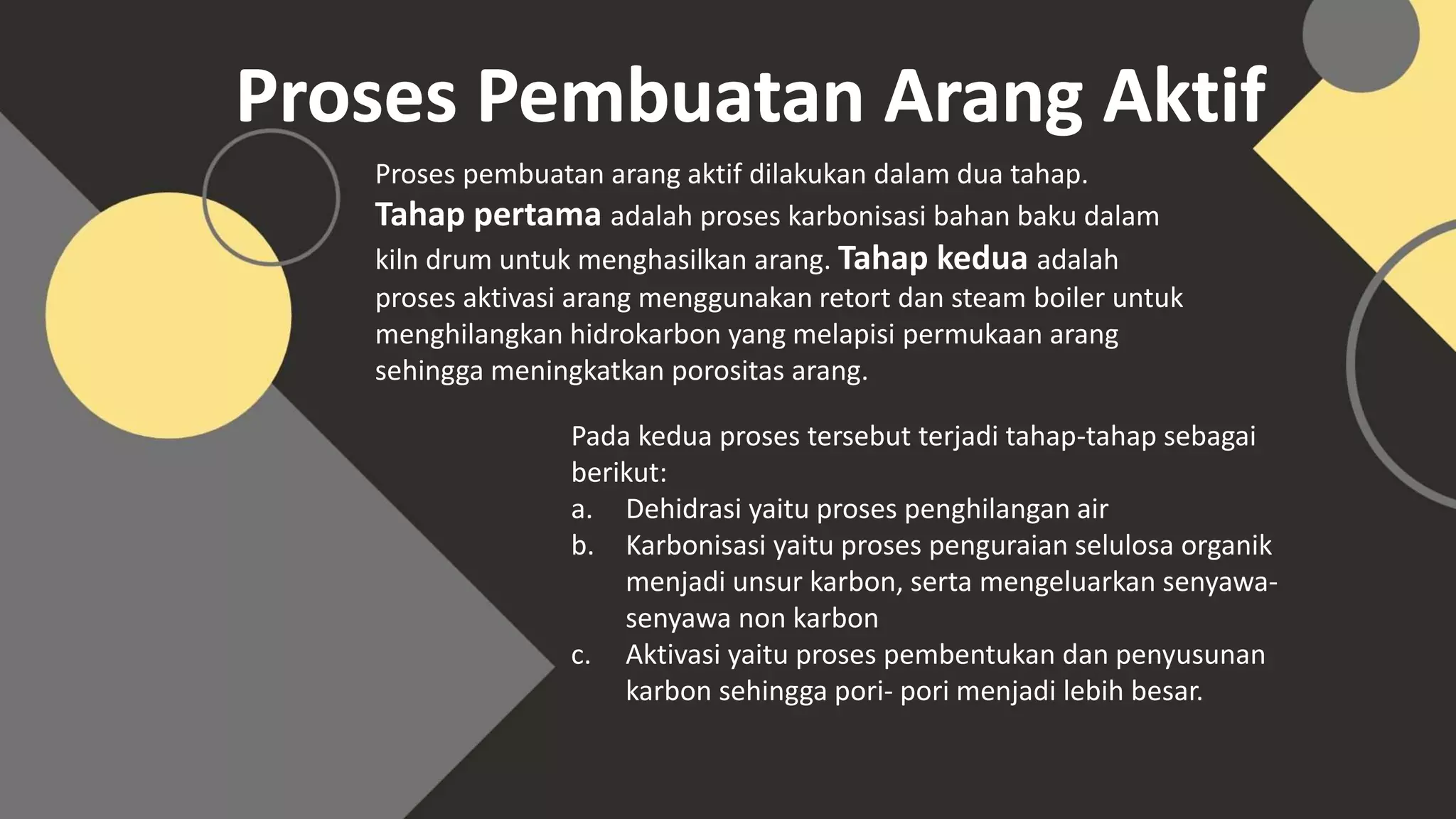 Karbon aktif ppt | PPTX