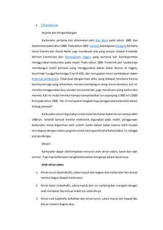 Karburator | DOCX