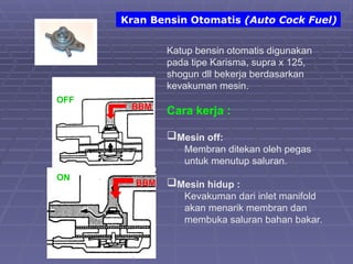 Konsep dasar dan cara kerja sistem karburato | PPT
