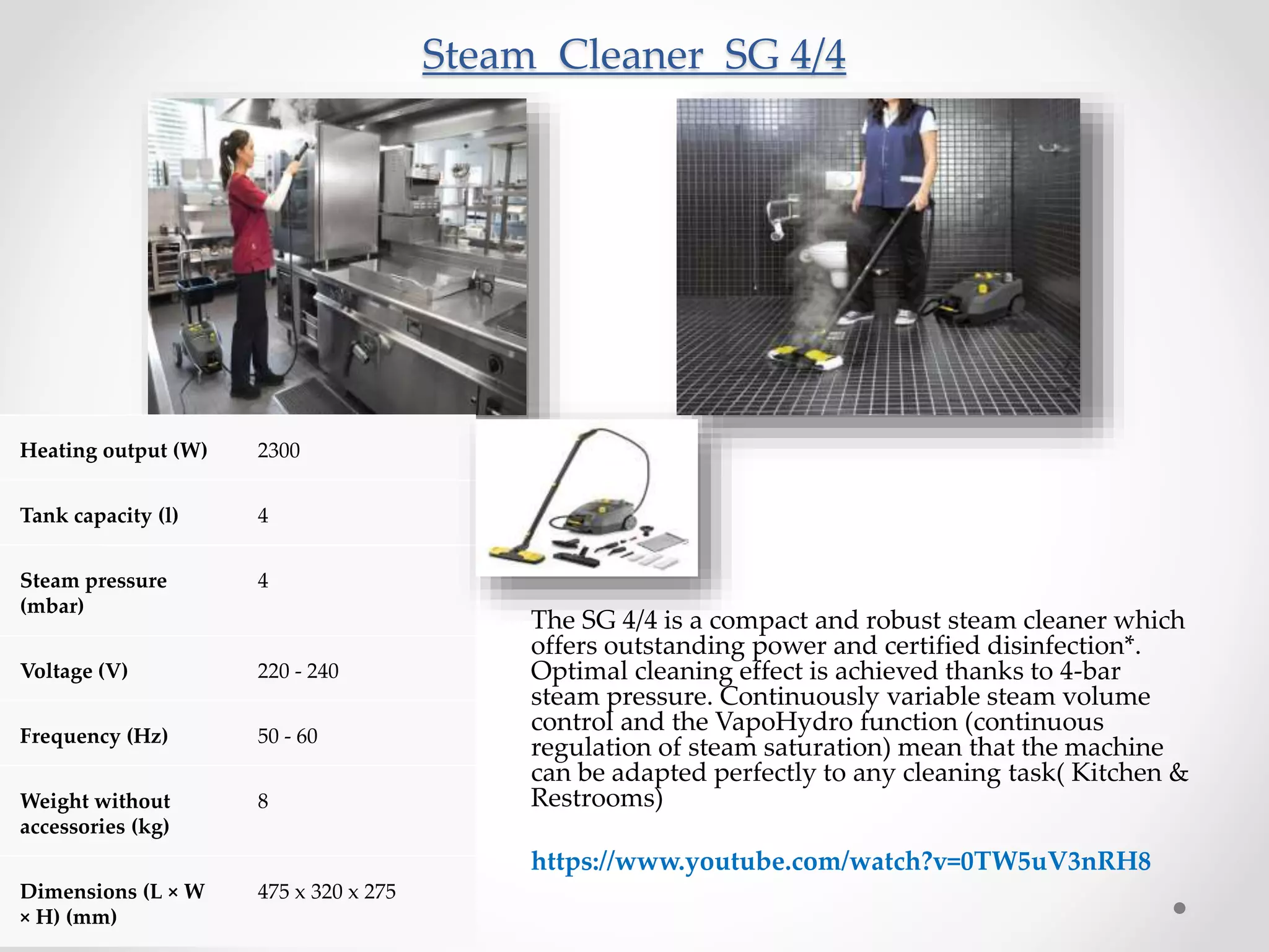 Karcher cleaning systems presentation Floor cleaning machines | PPTX