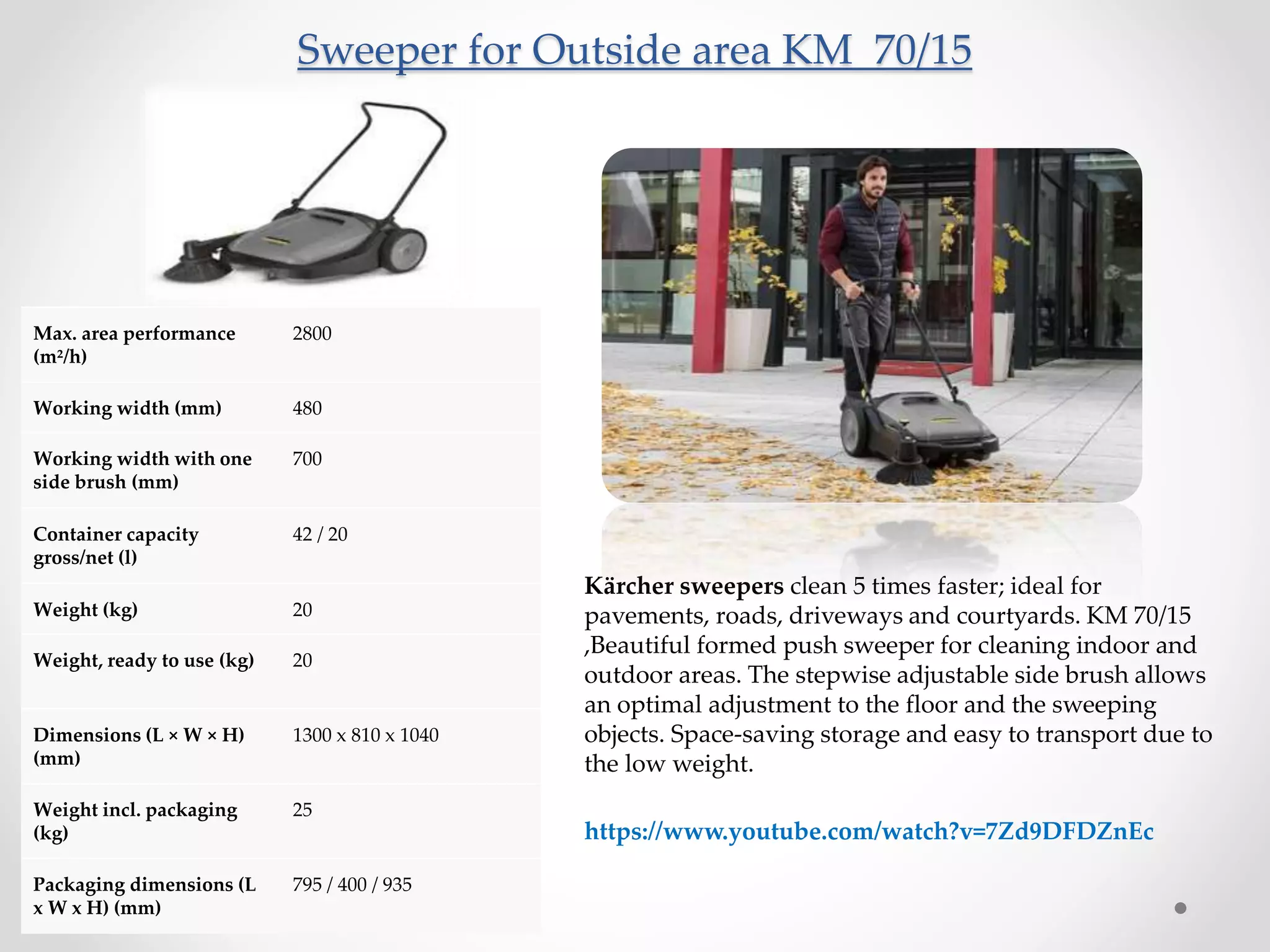 Karcher cleaning systems presentation Floor cleaning machines | PPTX