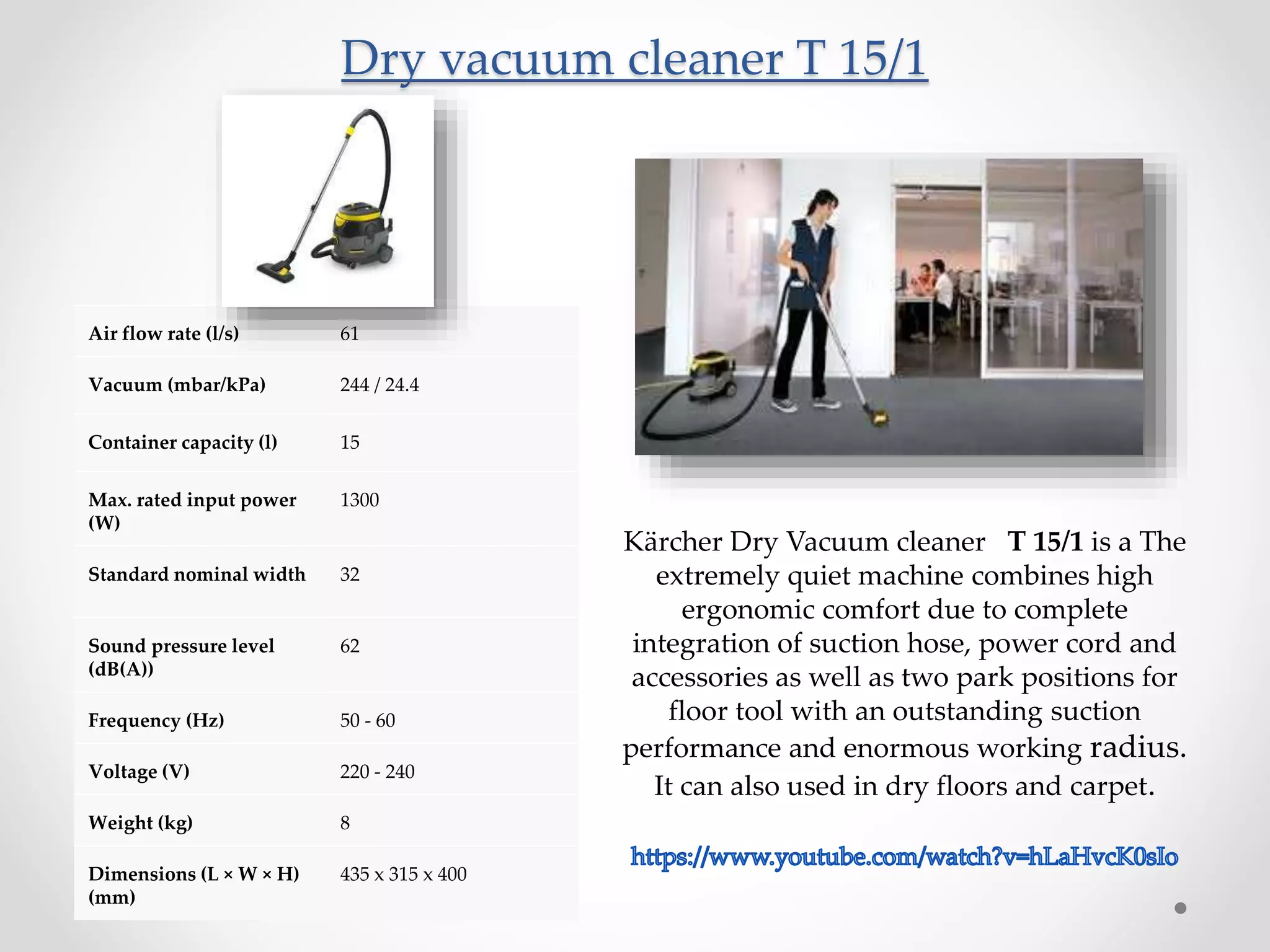 Karcher cleaning systems presentation Floor cleaning machines | PPTX