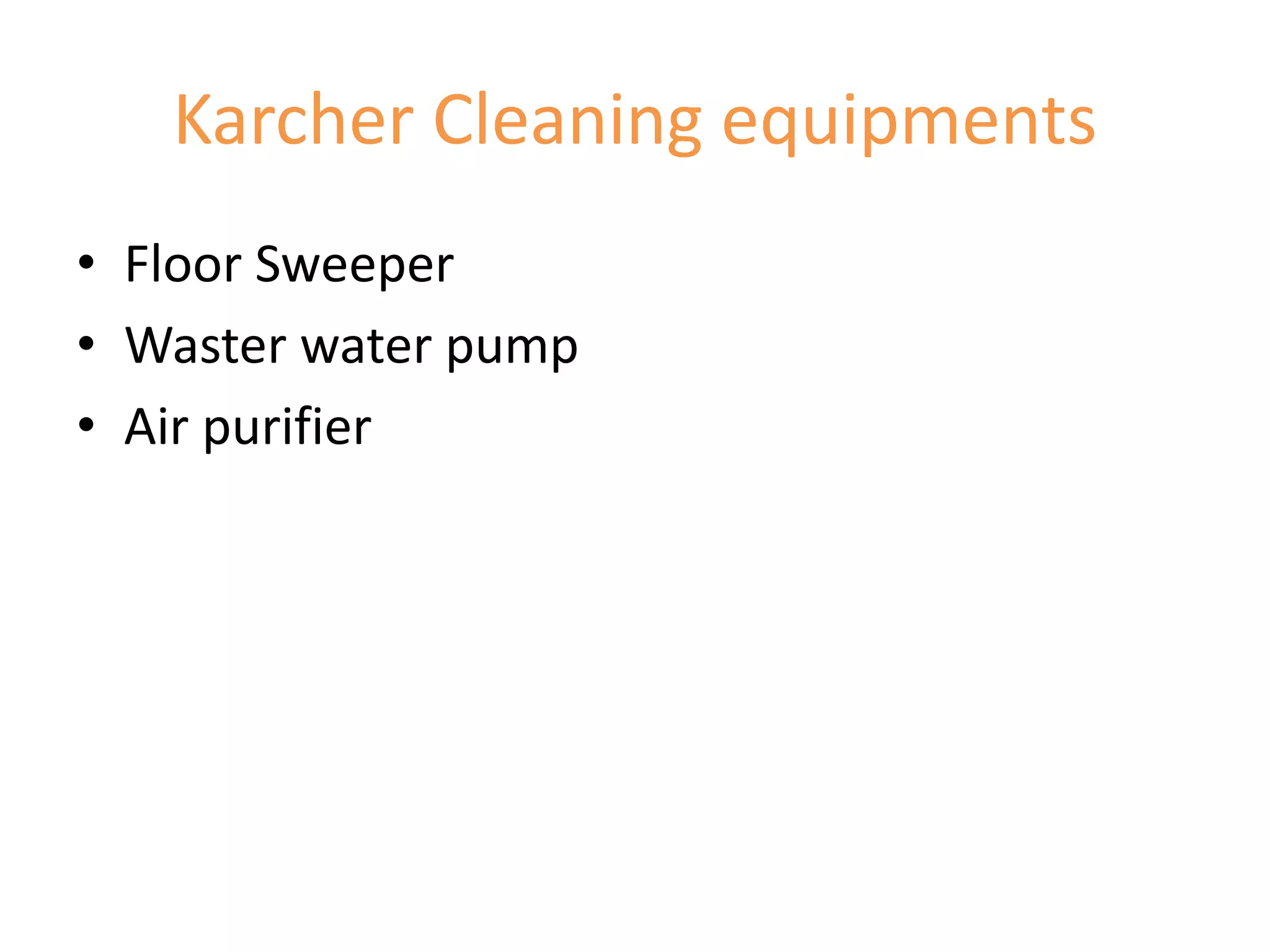 Karcher distributor in uae | PPTX