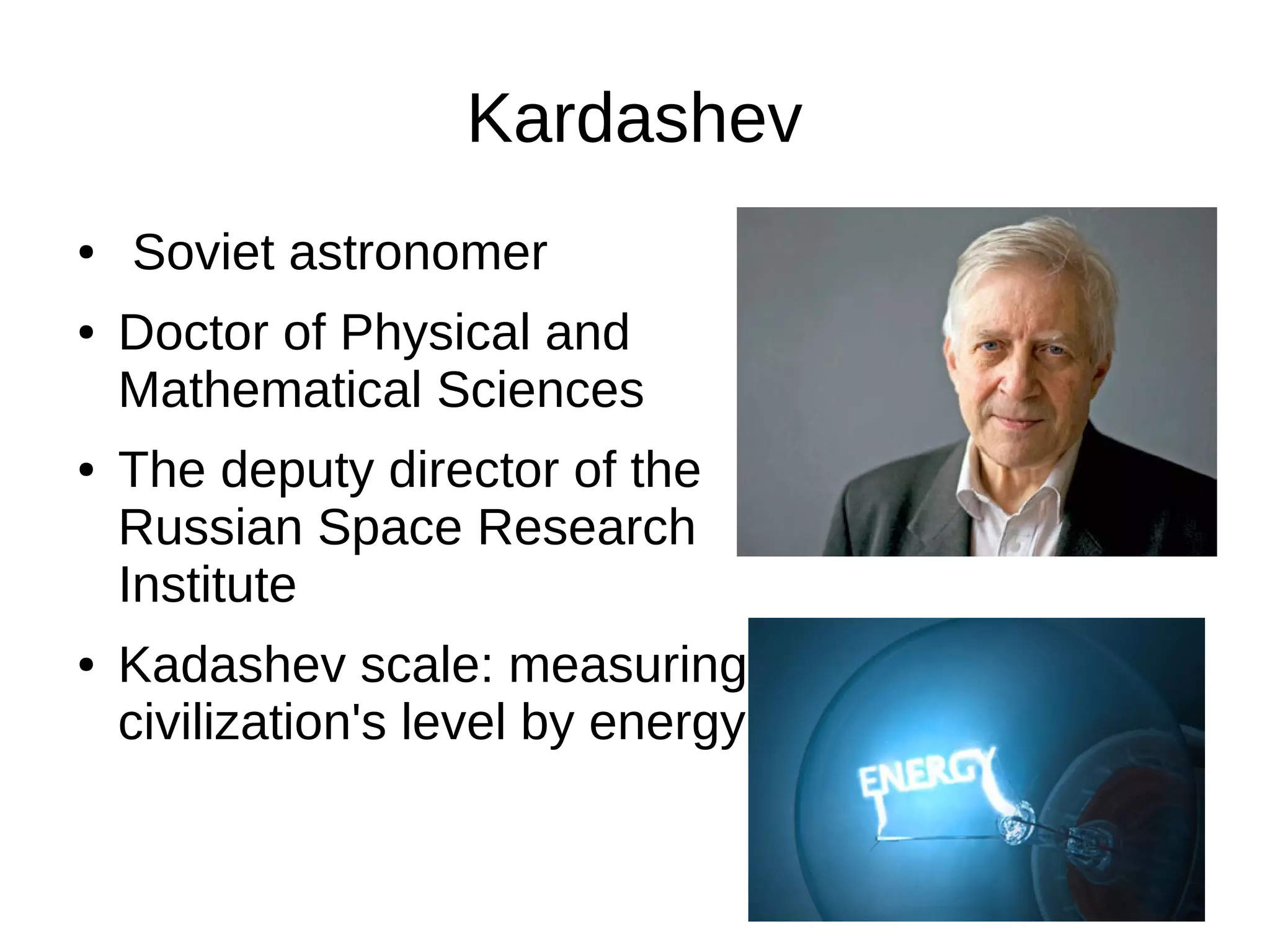 Kardashev scale | ODP