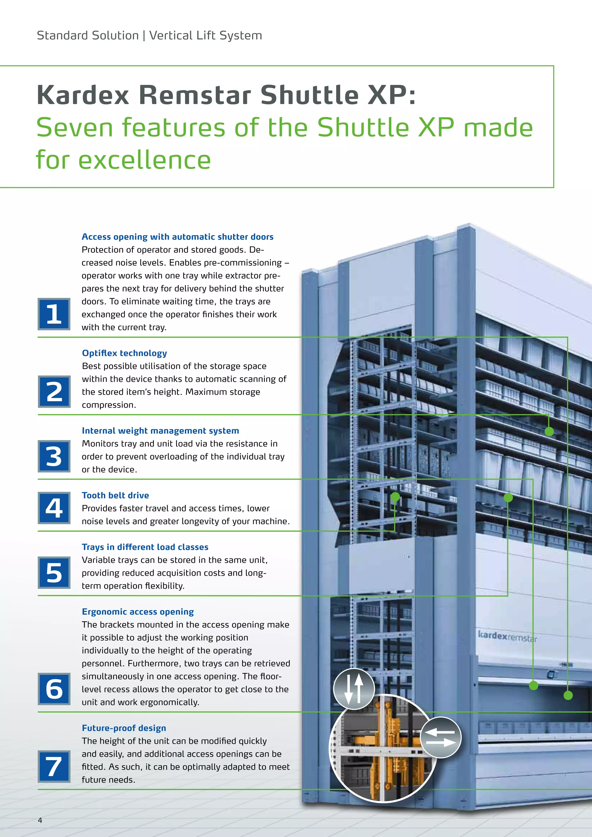 Shuttle XP vertical lift system | PDF