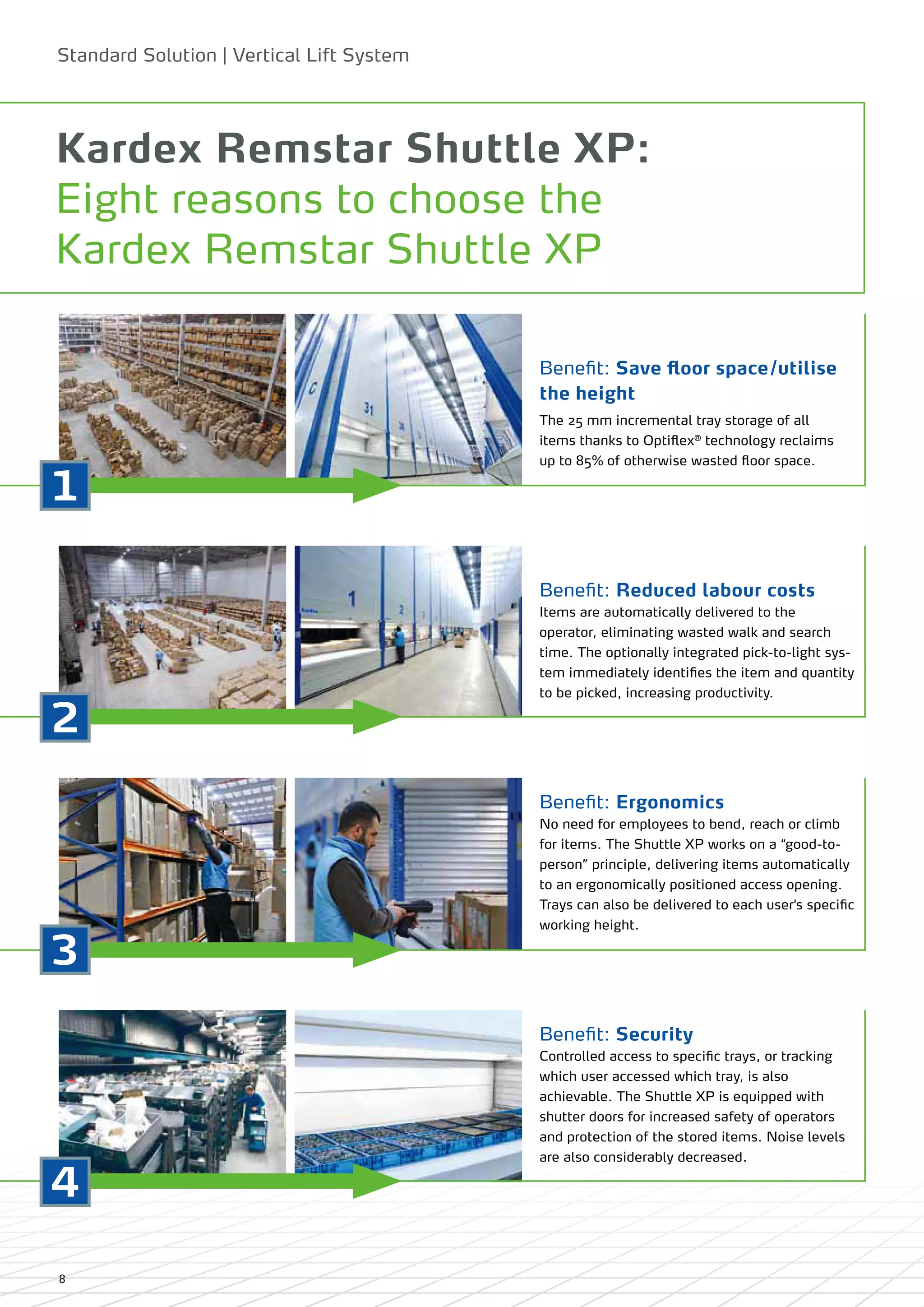 Shuttle XP vertical lift system | PDF