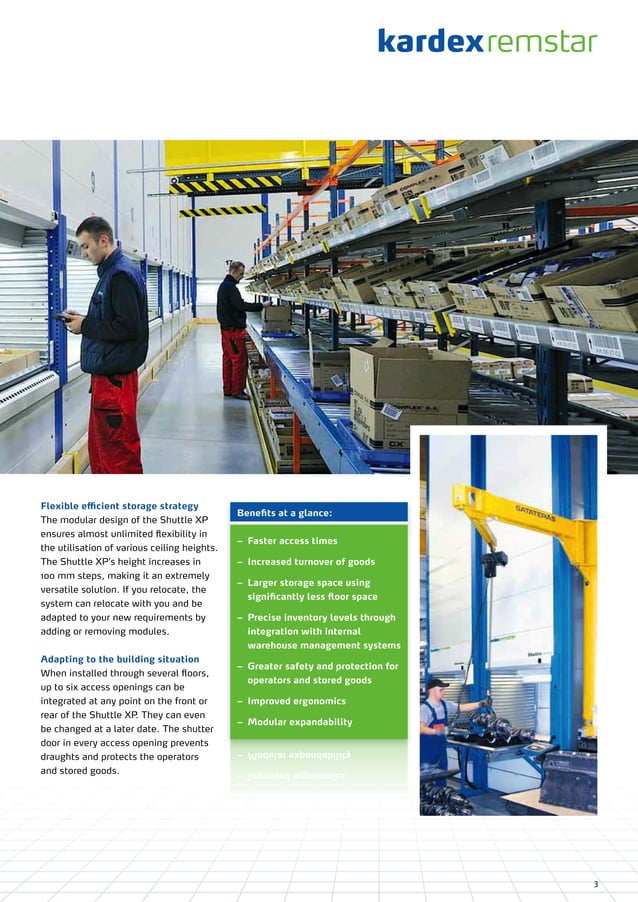 Shuttle XP vertical lift system | PDF | Logistics | Business