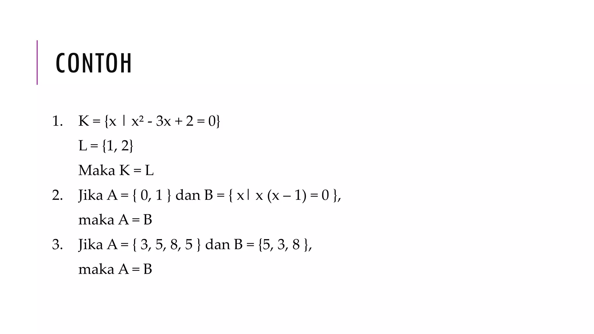 Kardinalitas dan Operasi Dua Himpunan | PDF