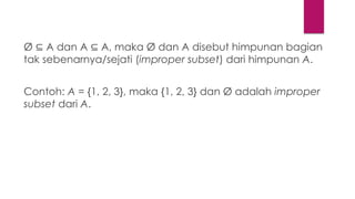 Kardinalitas dan Operasi Dua Himpunan | PDF