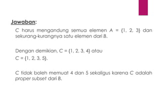 Kardinalitas dan Operasi Dua Himpunan | PDF
