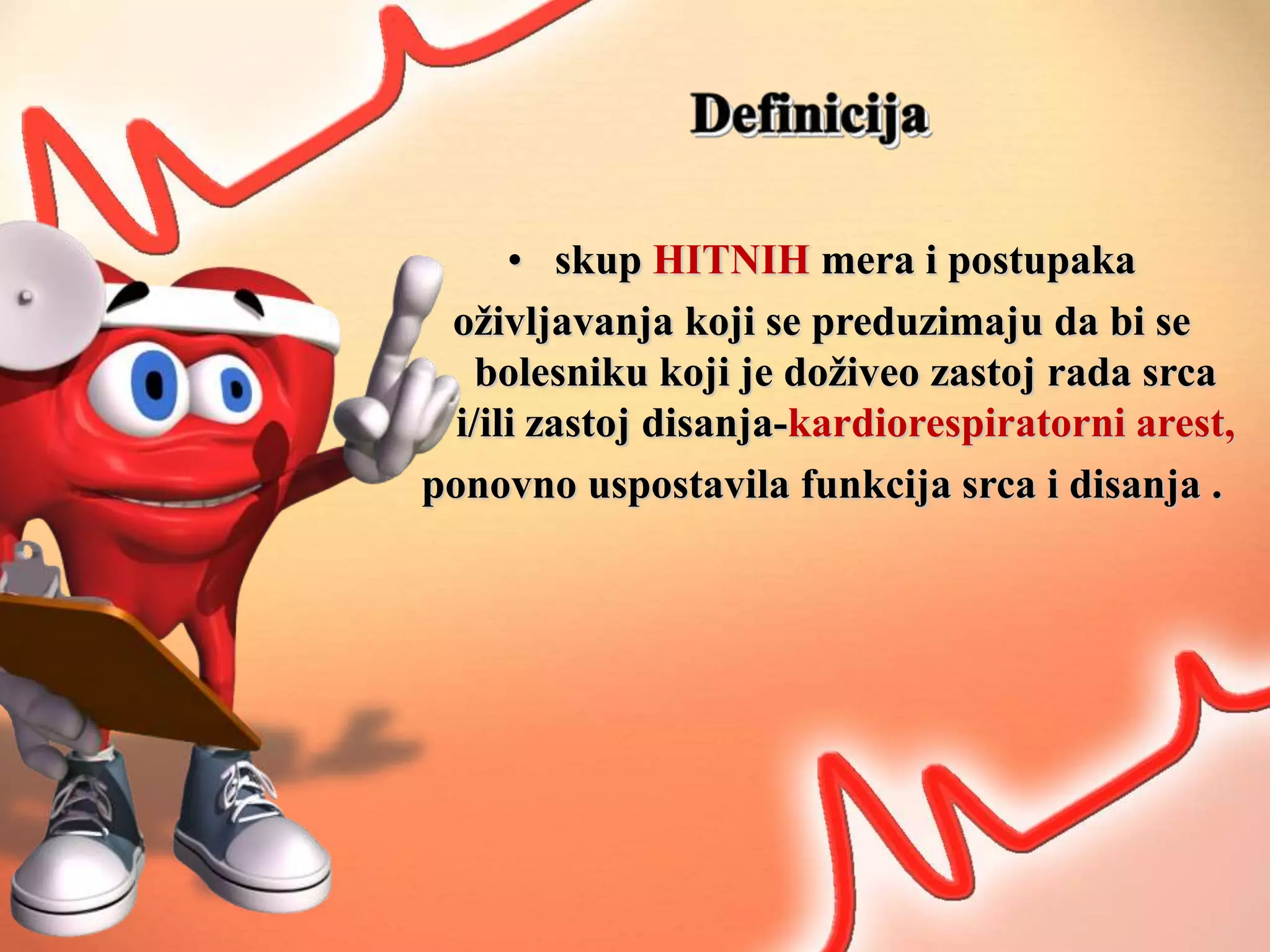 Kardiopulmonalna reanimacija | PPT