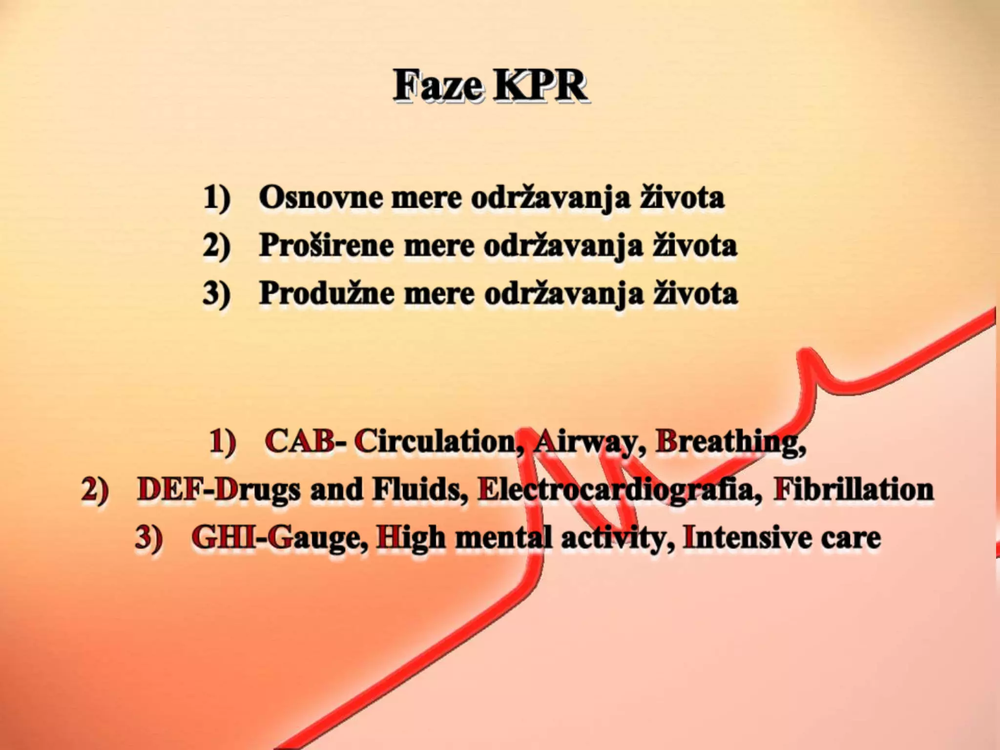 Kardiopulmonalna reanimacija | PPT