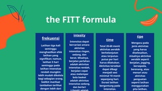 kardio training fisiologi latihan fisioterapi semester tiga | PPTX