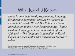 Karel the Robot Teaches Critical Thinking | PDF | Programming Languages | Computing