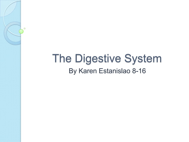 Karen816 digestive system powerpoint | PPT