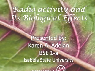 Radiation ppt | PPTX