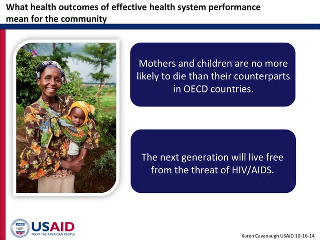 Where in USAID’s Health Systems Strengthening (HSS) Approach is the ...