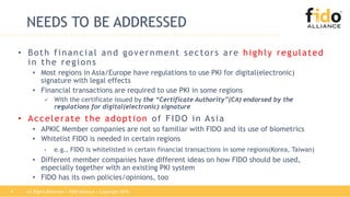 FIDO UAF and PKI in Asia - Case Study and Recommendations | PDF