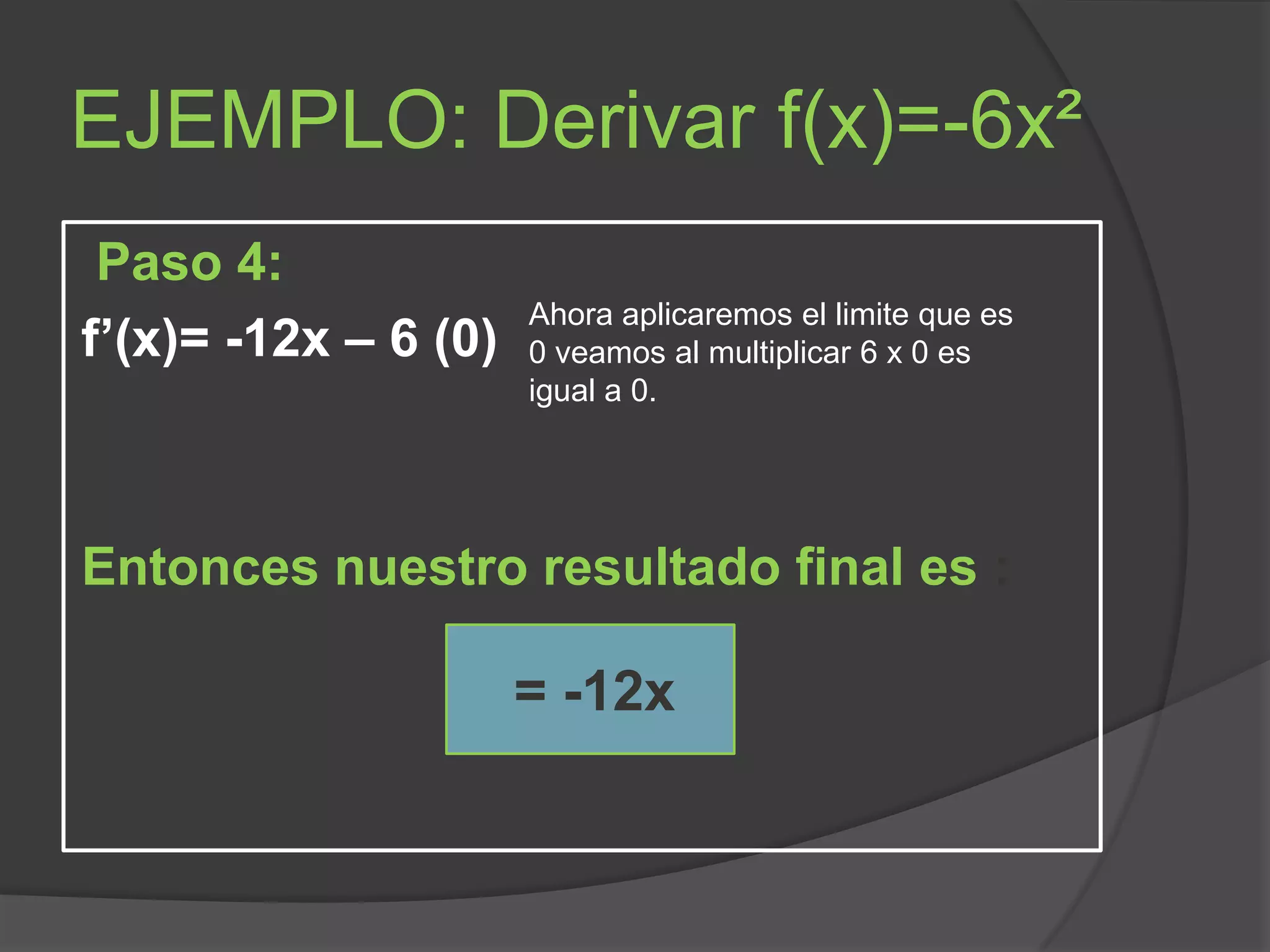 Karen grisel la derivada | PPTX