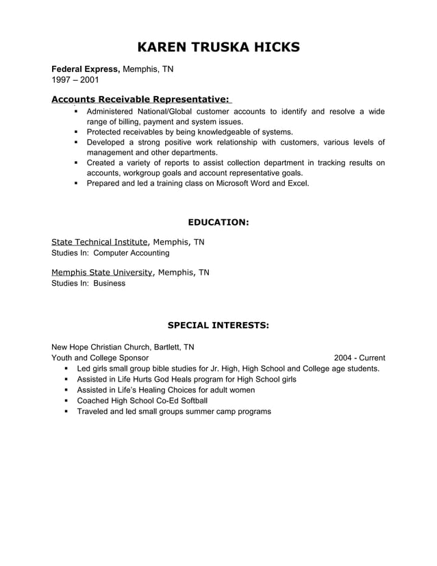 Karen Hicks Resume 2016 | PDF