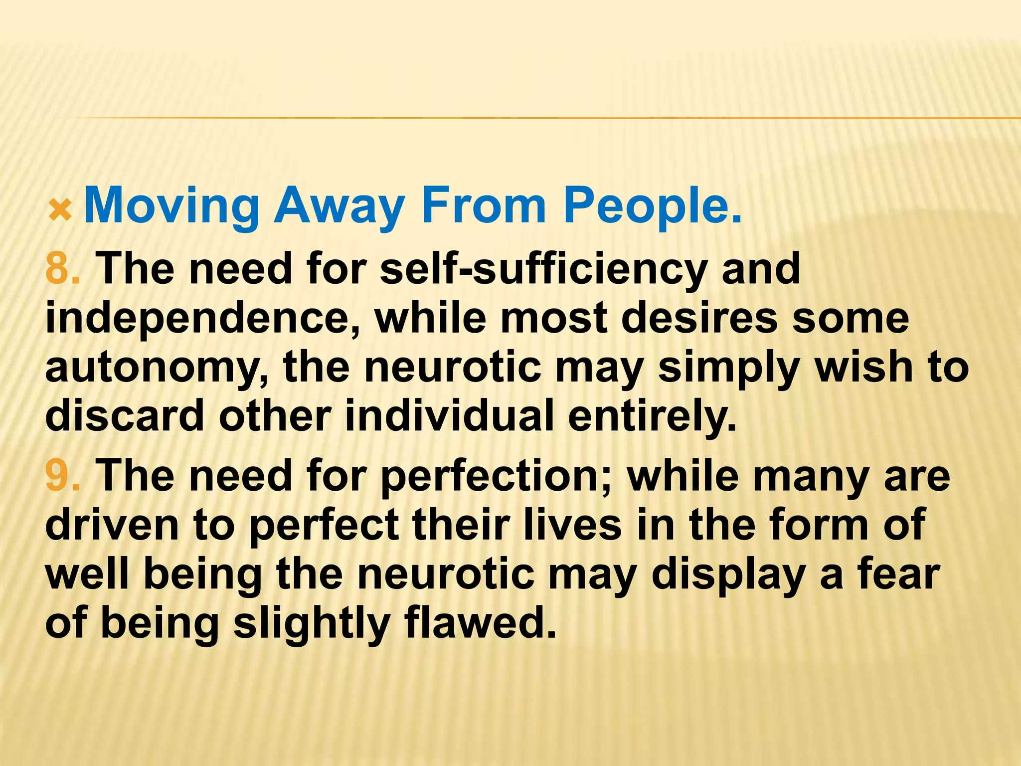 Karen horney personality theory | PPTX