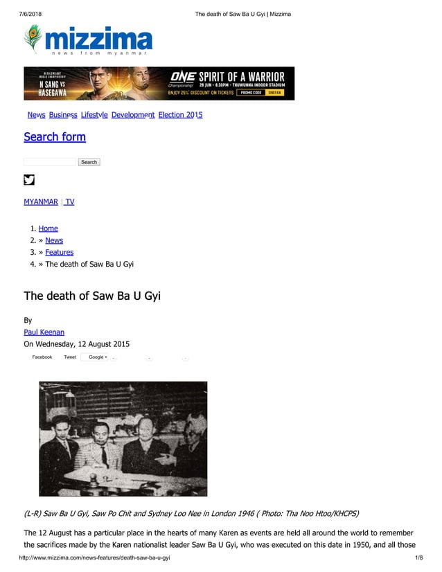 KAREN NATIONAL LEADER SAW BA OO | PDF