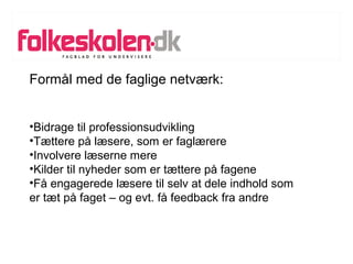 Karen ravn pp-fgl-netværk-juni13 | PPT