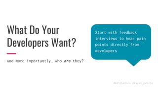 {Re}designing a Developer Portal | PPT