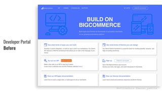 {Re}designing a Developer Portal | PPT