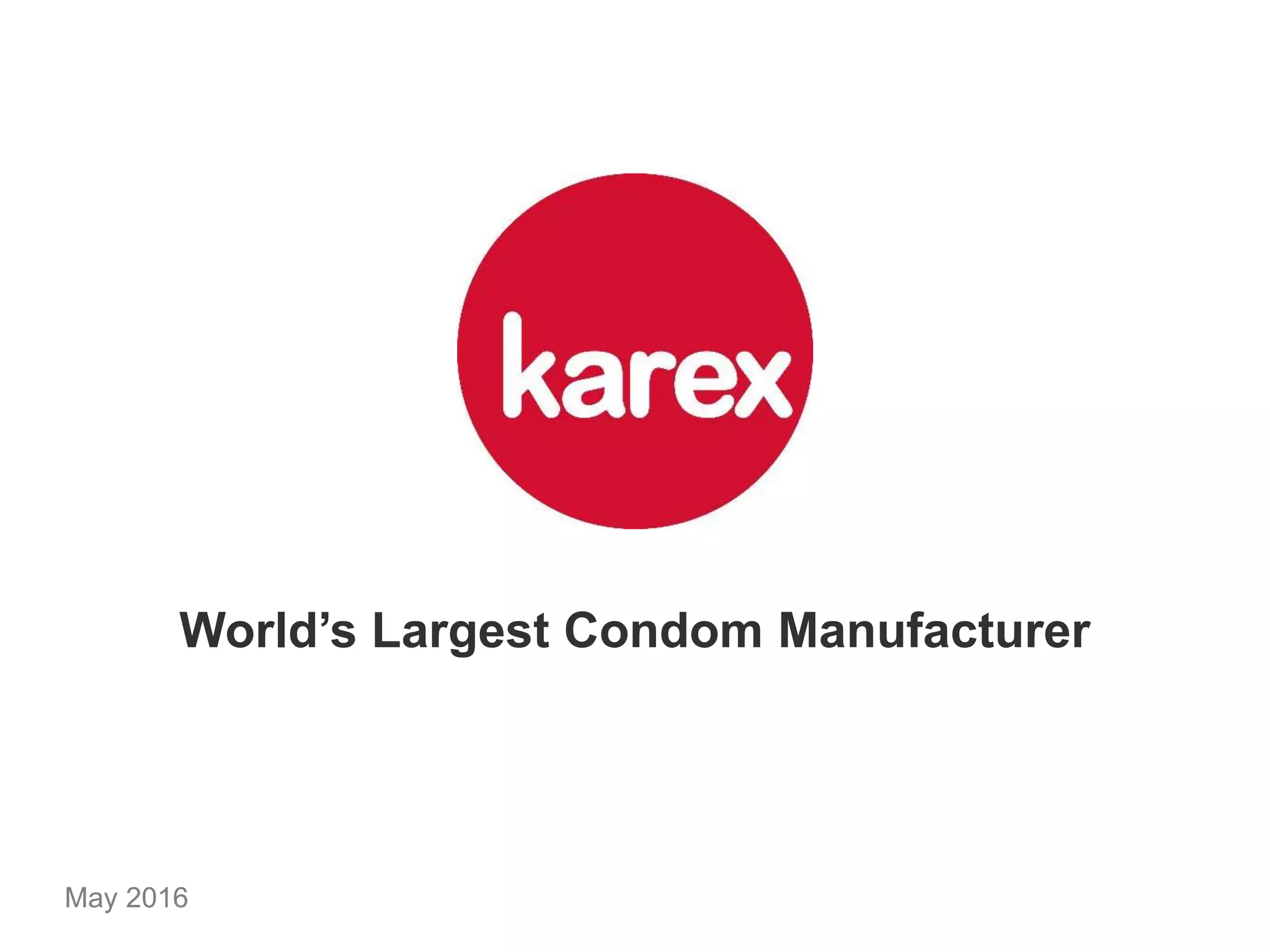 Karex on sustainability | PPT