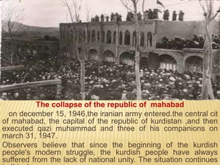 Republic of mahabad | PPT