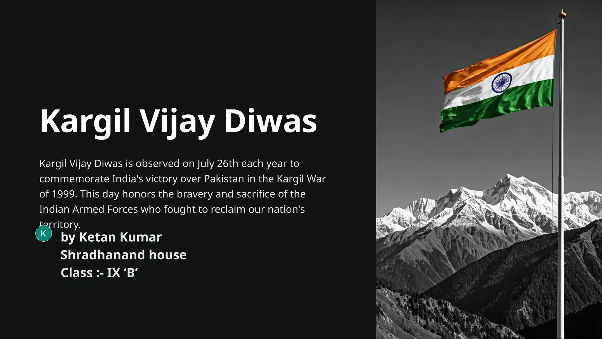 Kargil-Vijay-Diwas (2).pptx class 9 dav project | PPTX