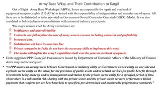 Kargil Operation and Corps of Electronics and Mechanical Engineering | PPTX