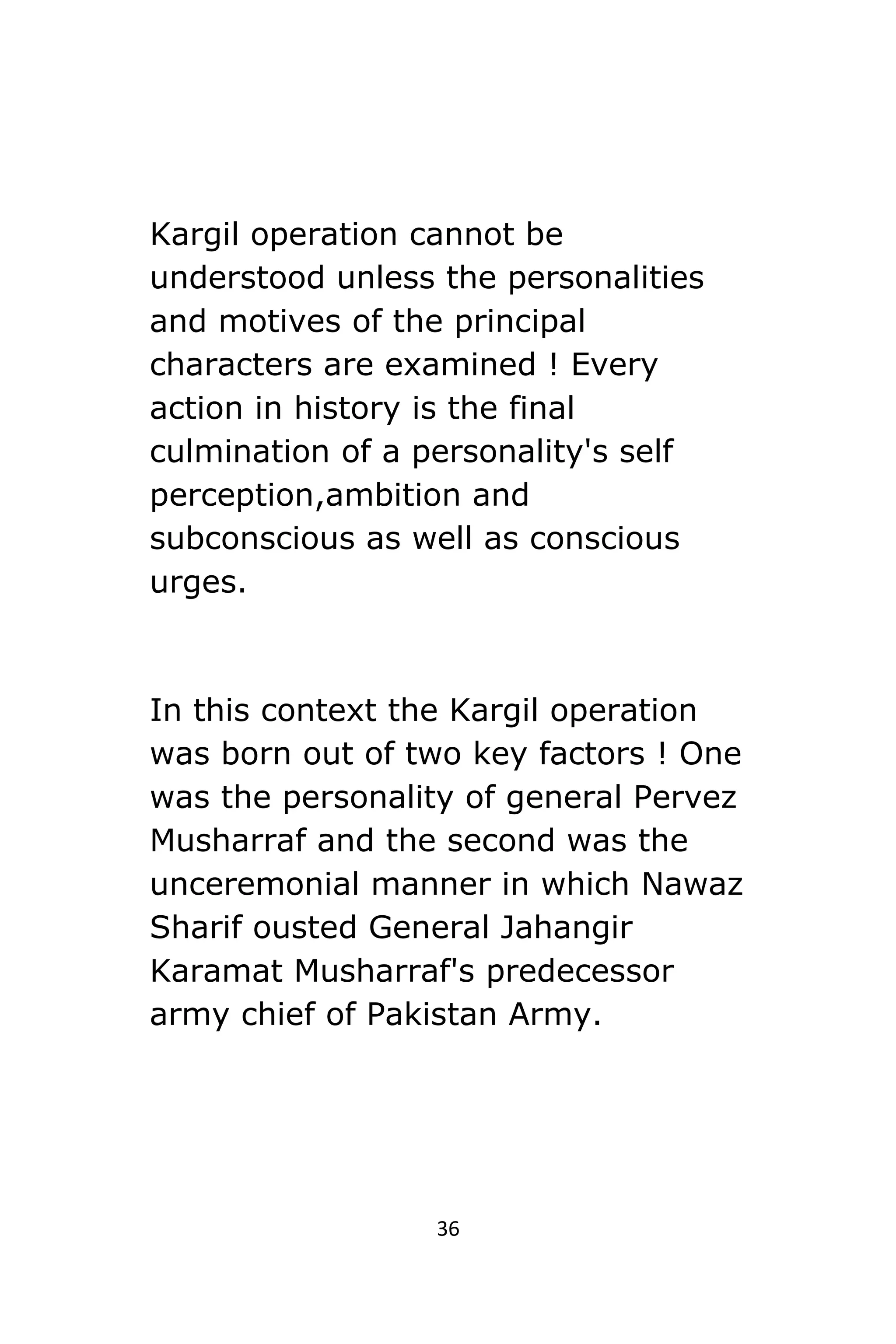 PAKISTAN ARMYS KARGIL BATTLE AND NASEEM ZEHRAS BOOK | PDF