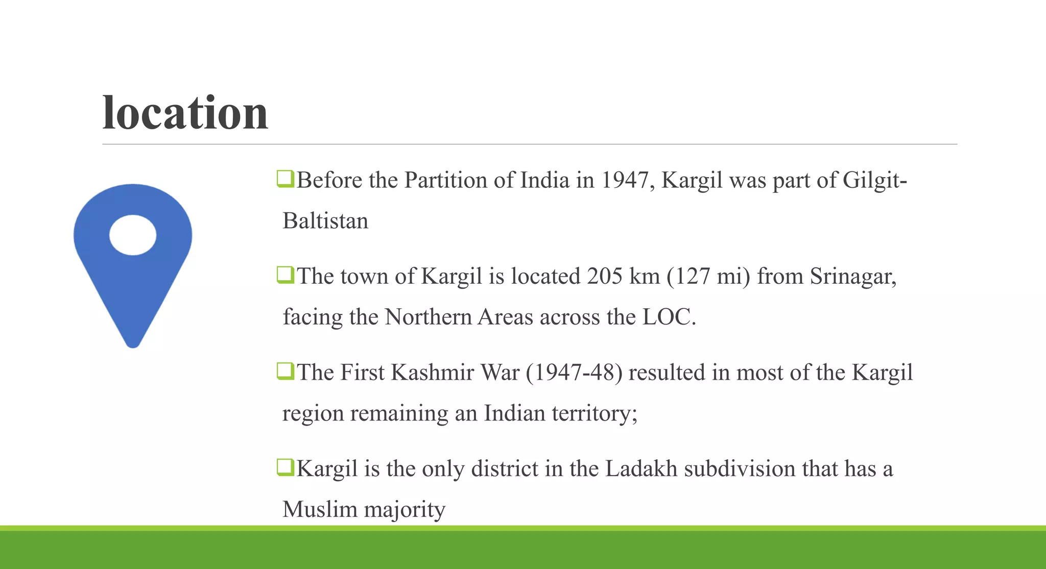 Kargil war | PPTX