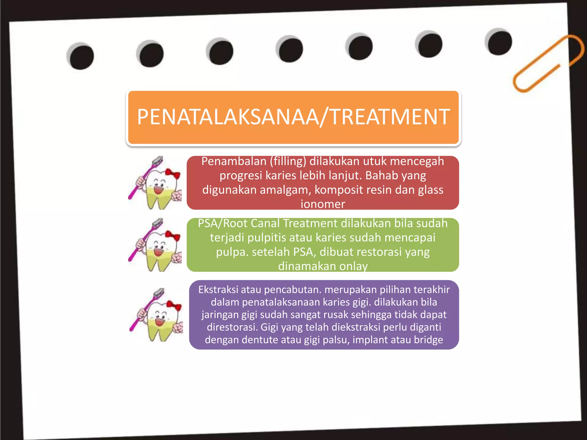 Karies gigi presentation | PPTX