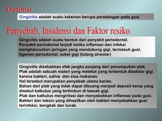 Karies dan gingivitis | PPT