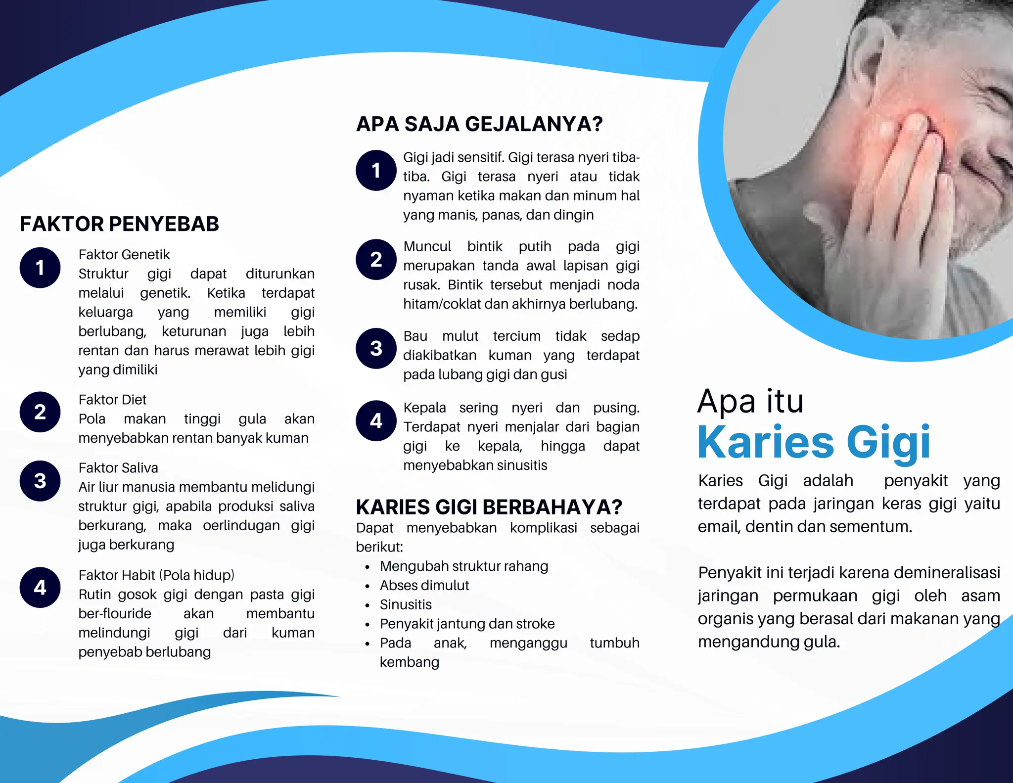 Karies gigi adalah kondisi gigi berlubang | PPT