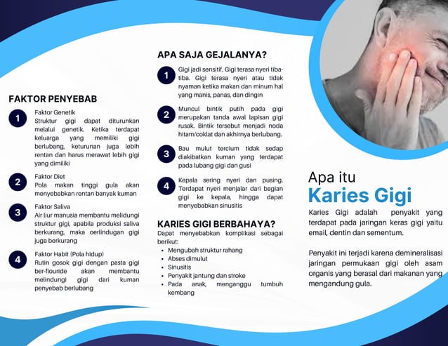 Karies gigi adalah kondisi gigi berlubang | PPT