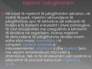 Kariesi i dhëmbit | PPTX