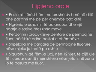 Kariesi i dhëmbit | PPTX