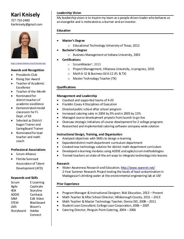 Kari Knisely Resume