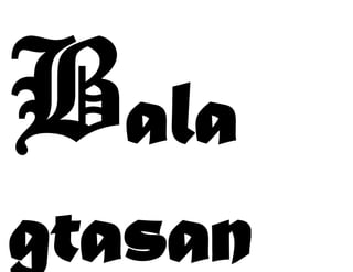 Karilyo at Balagtasa | DOCX